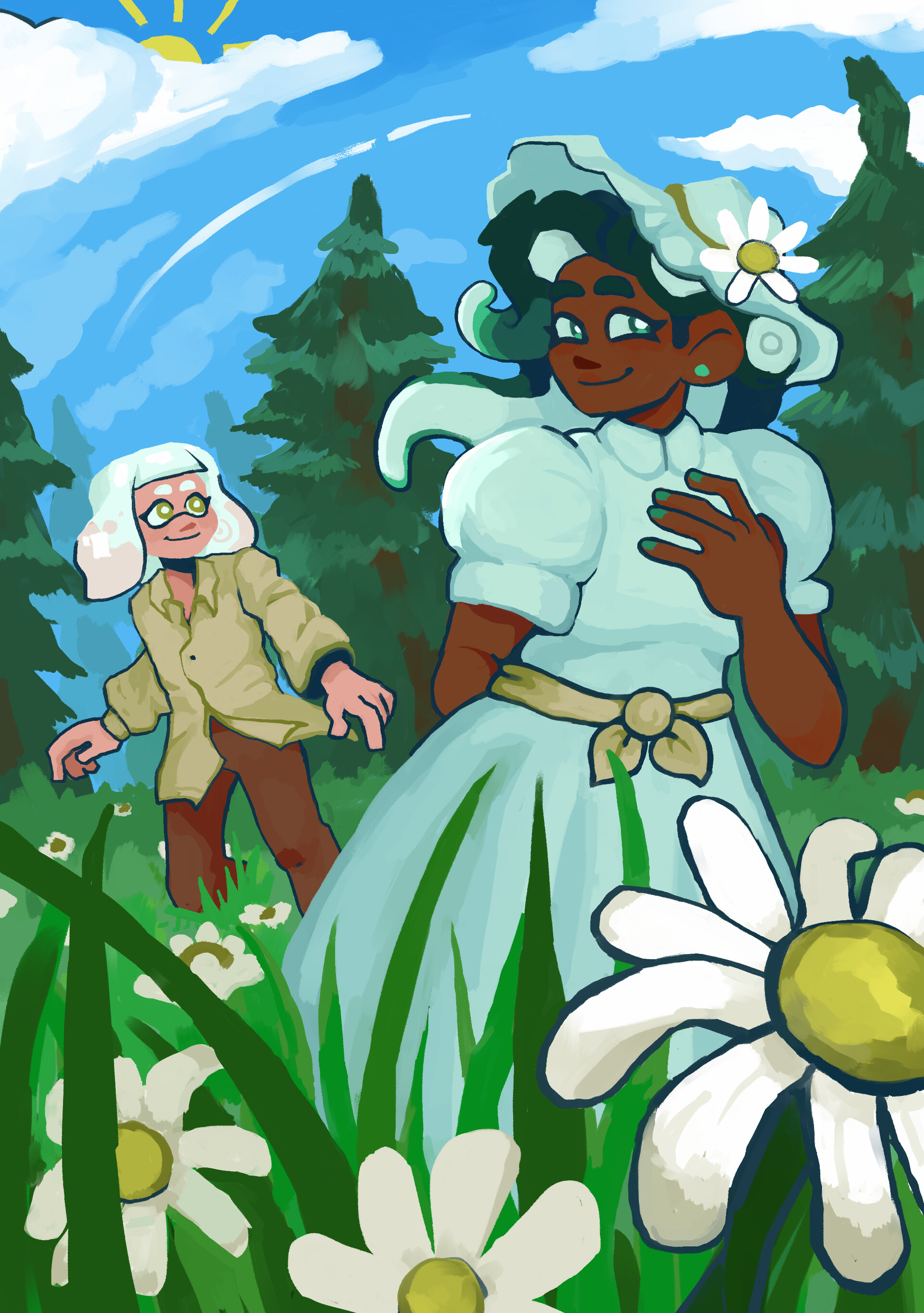 ArtStation - splatoon illustration