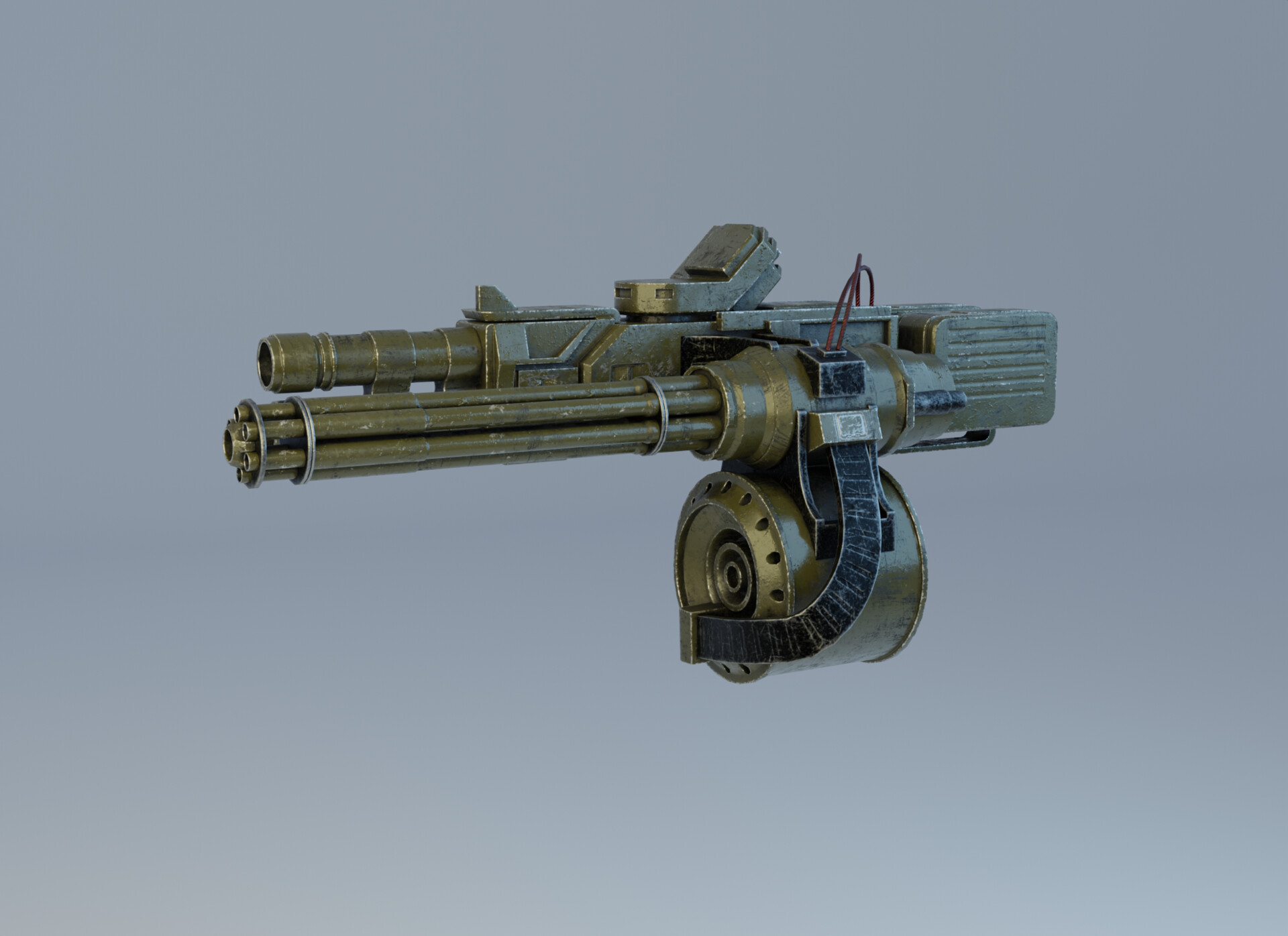 ArtStation - machine gun