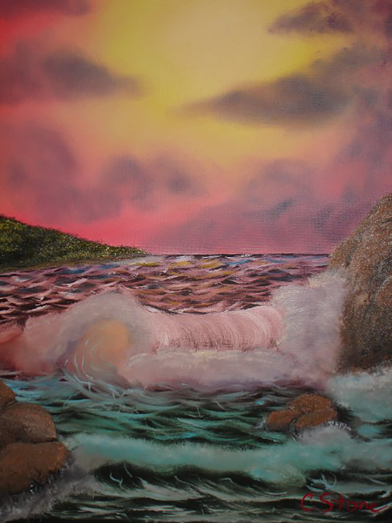 ArtStation - Beach Sunset 02