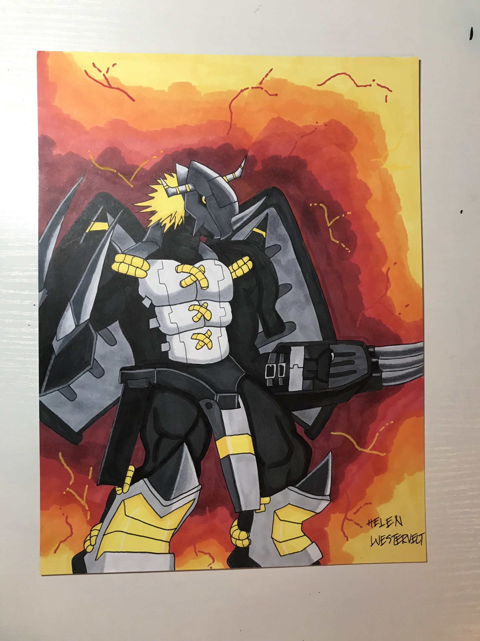 ArtStation - Black WarGreymon