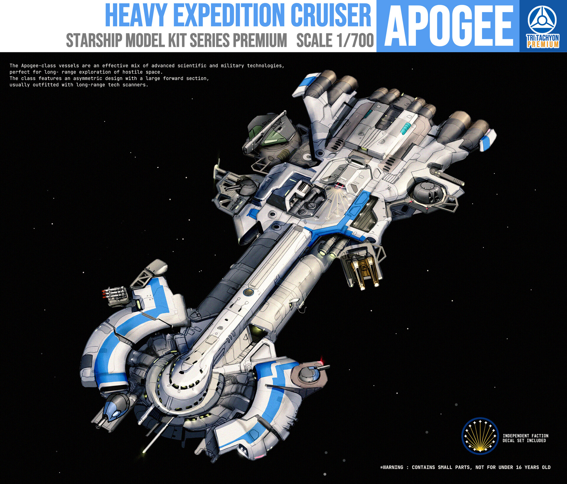 ArtStation - Apogee-class expedition heavy cruiser