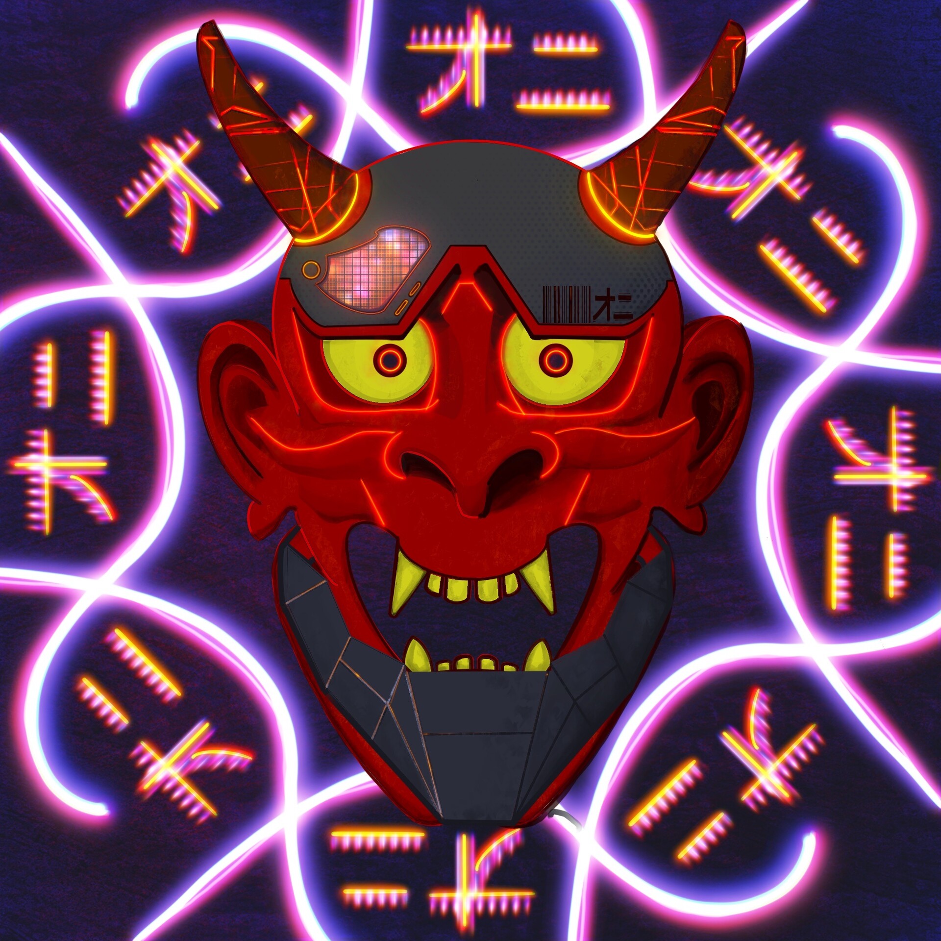 ArtStation - Cybertech Oni