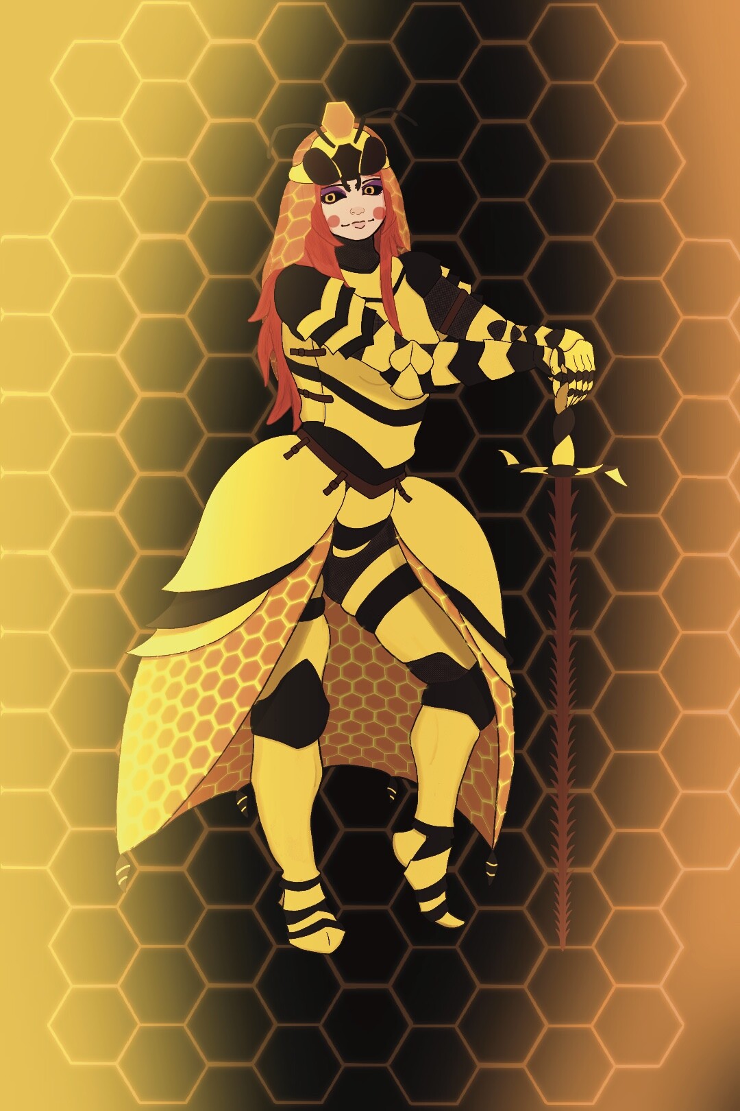 ArtStation - Original Character Bee Queen