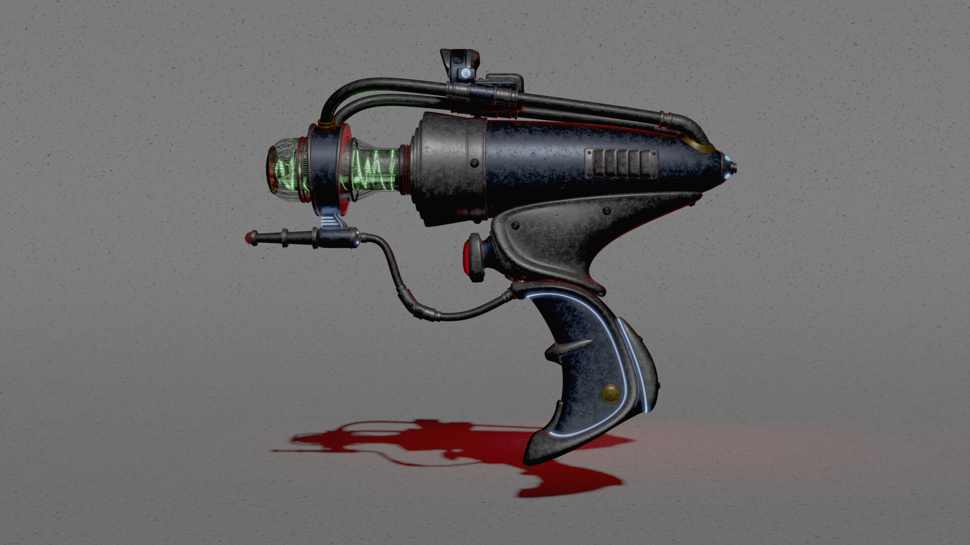 ArtStation - PEWx3 Neutron Blaster Concept