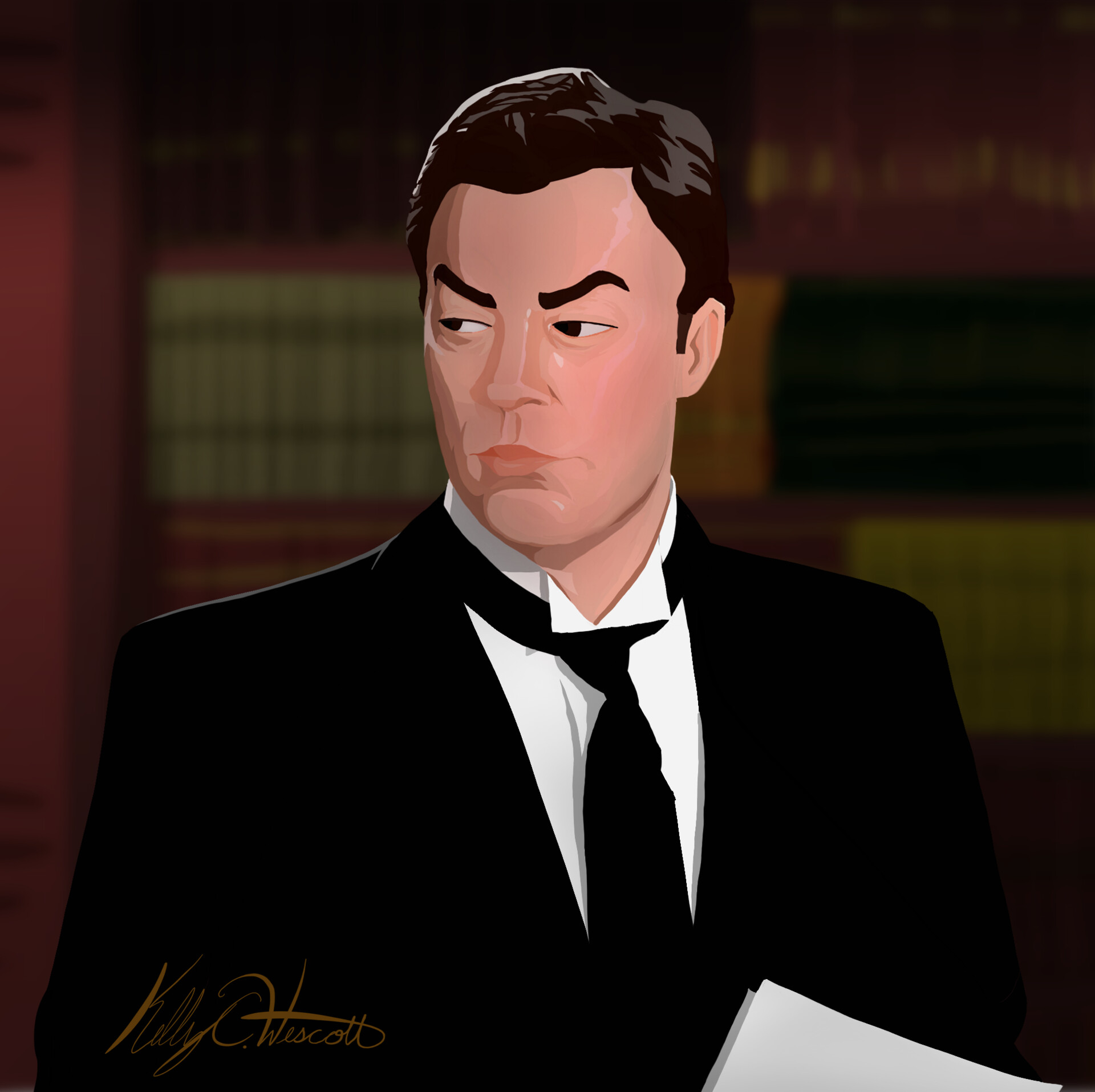 ArtStation - Tim Curry Portrait