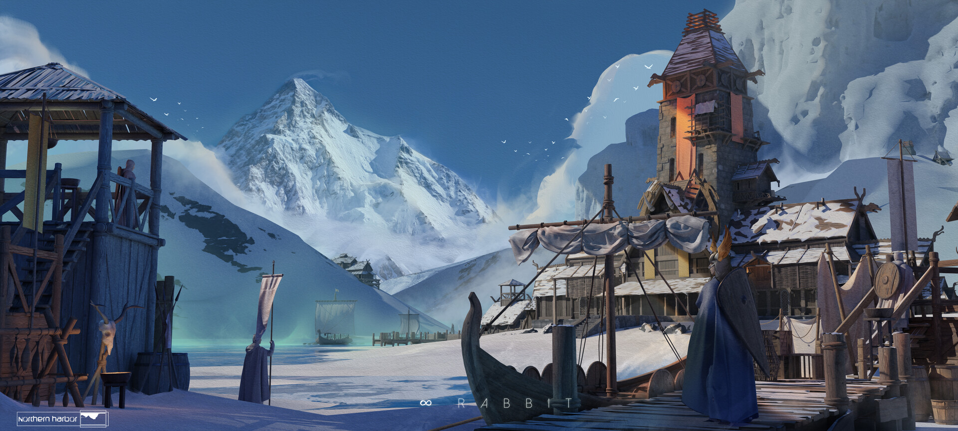 ArtStation - Northern harbor