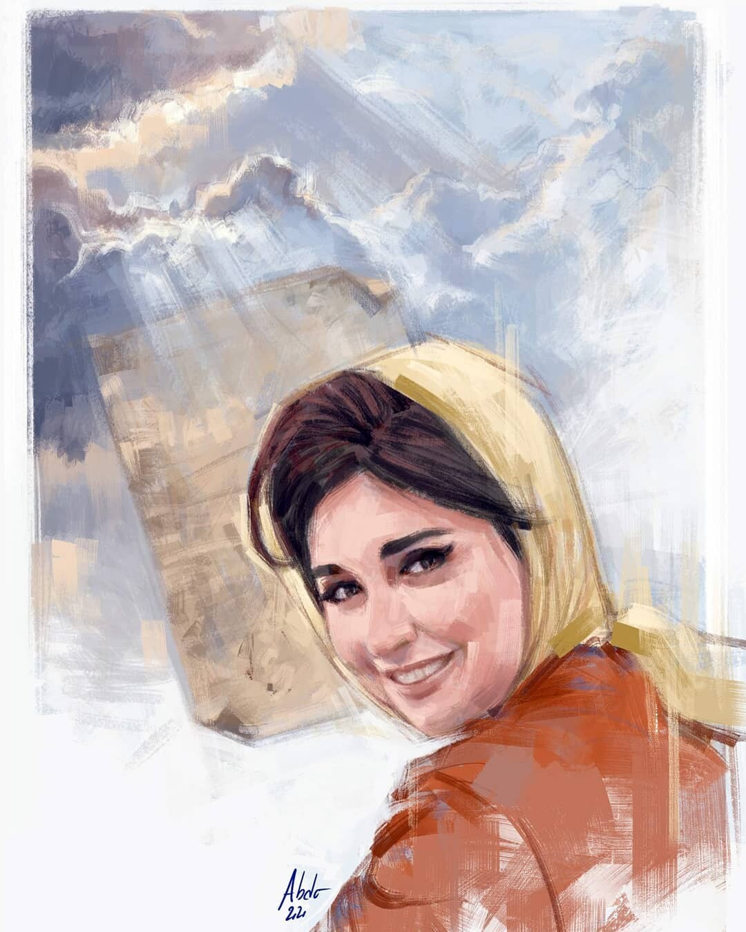 ArtStation - letter for the god... illustration cover