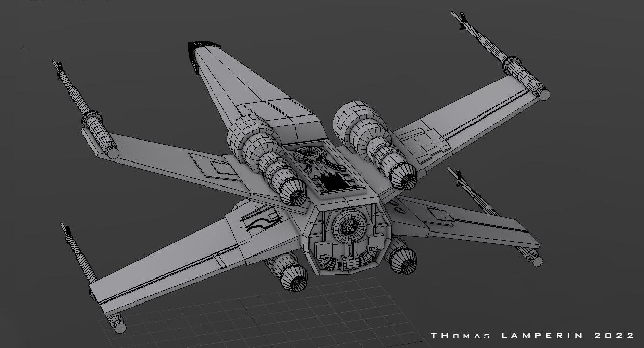ArtStation - X-WING Star Wars
