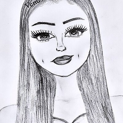 Easy Drawing Of Aaliyah