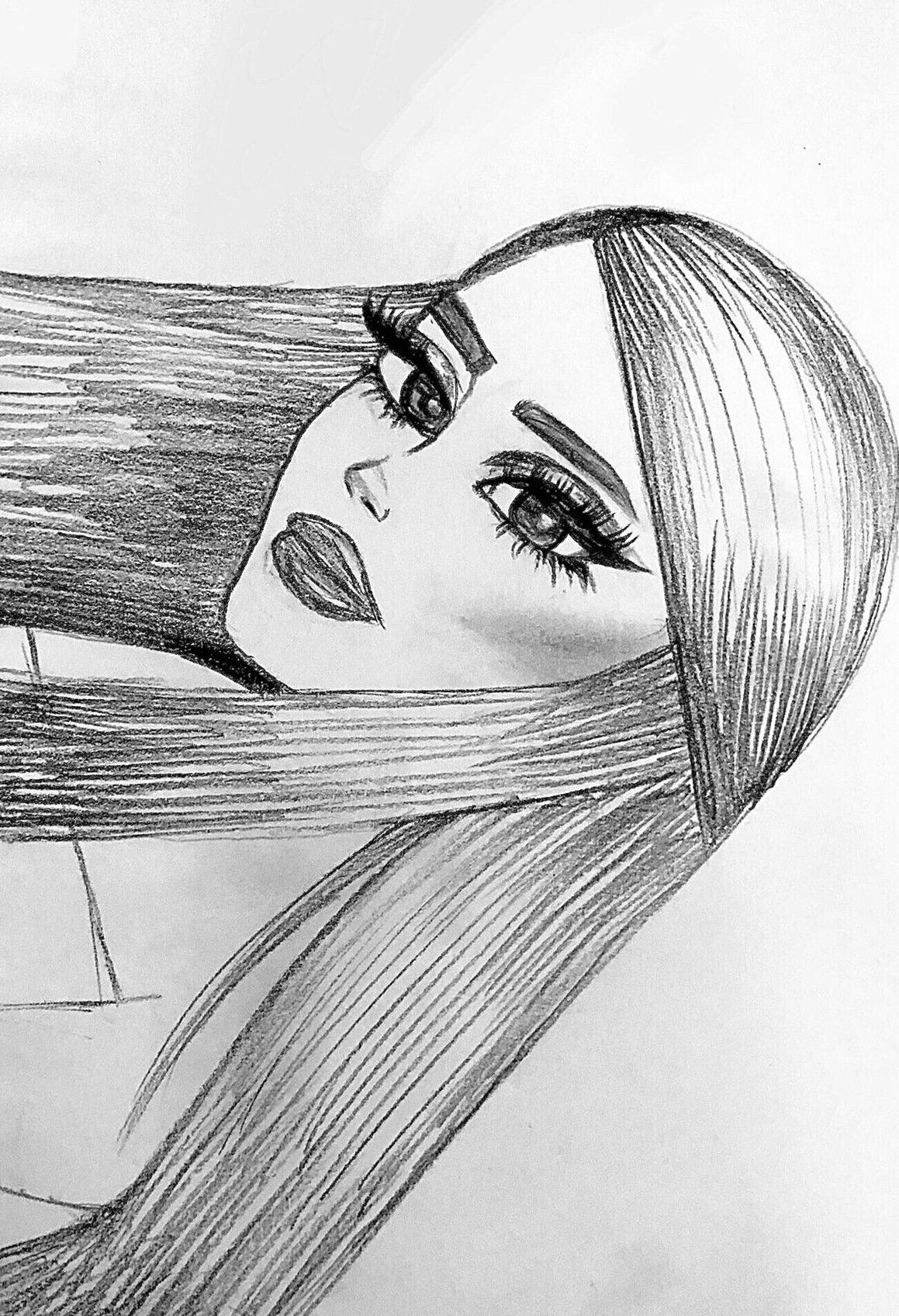 Easy Drawing Of Aaliyah