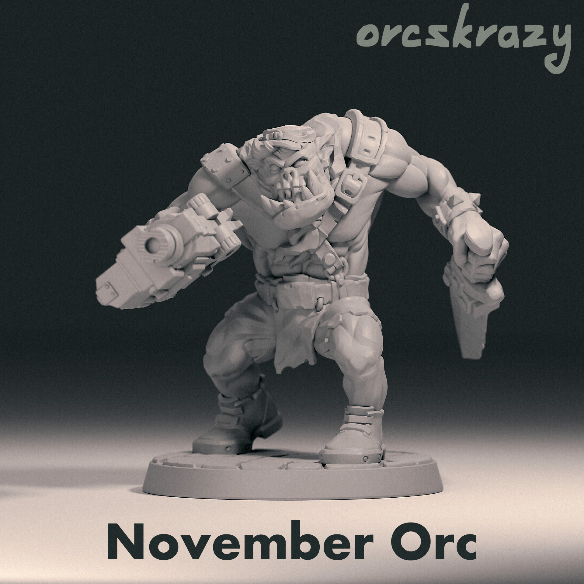 ArtStation - Orc 002.STL