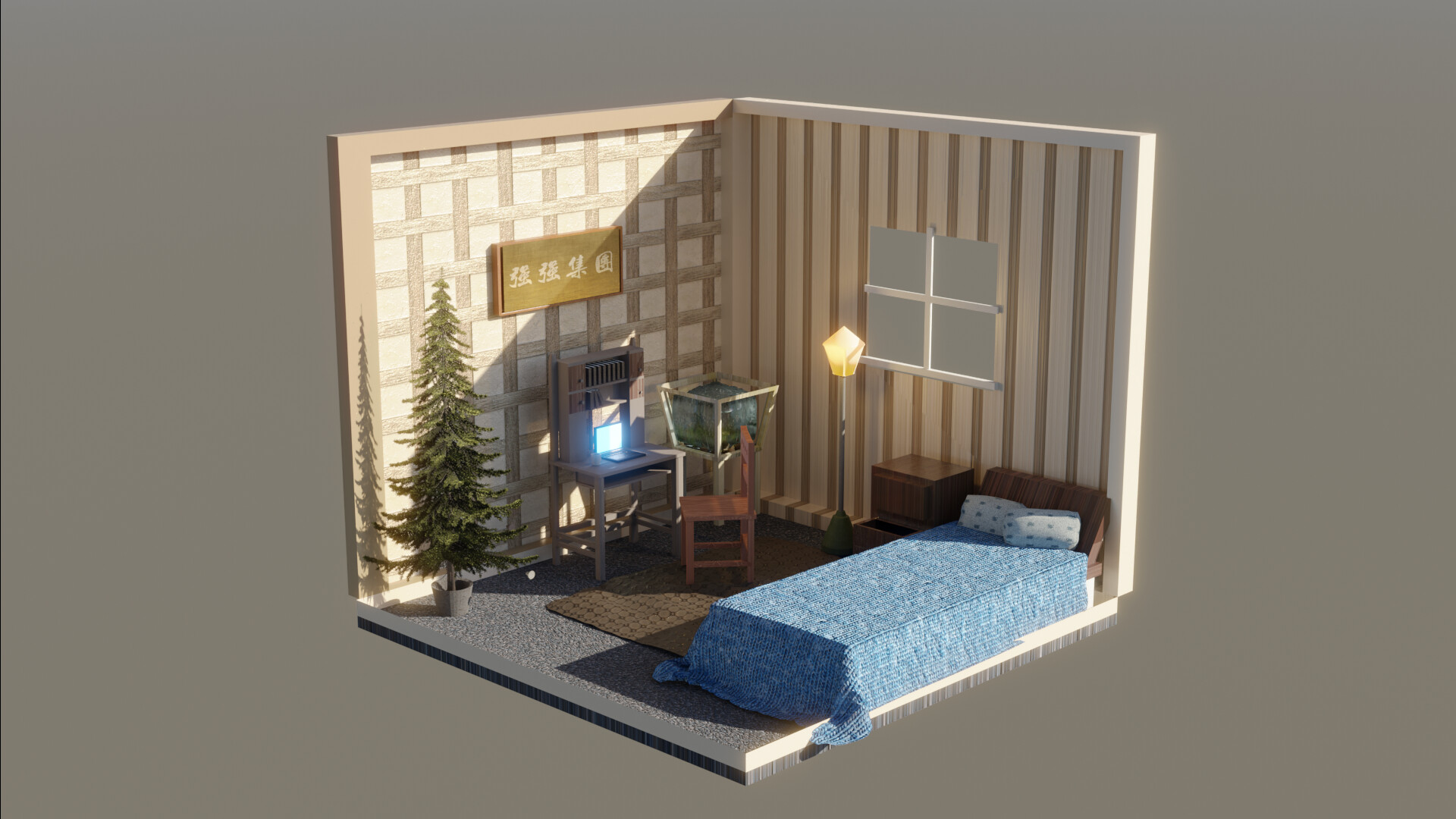 ArtStation - A small room