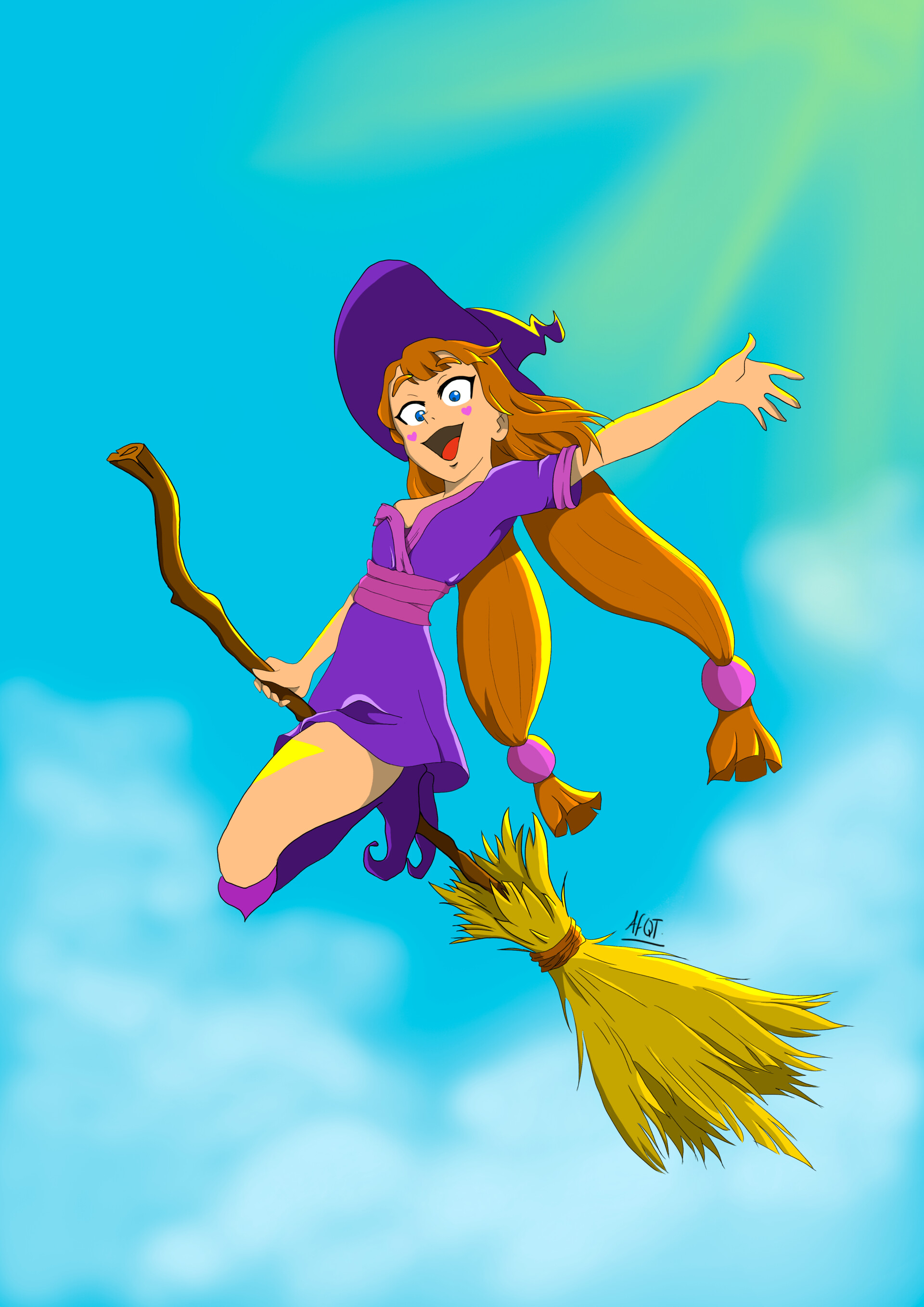 ArtStation - Myrna, The Witch