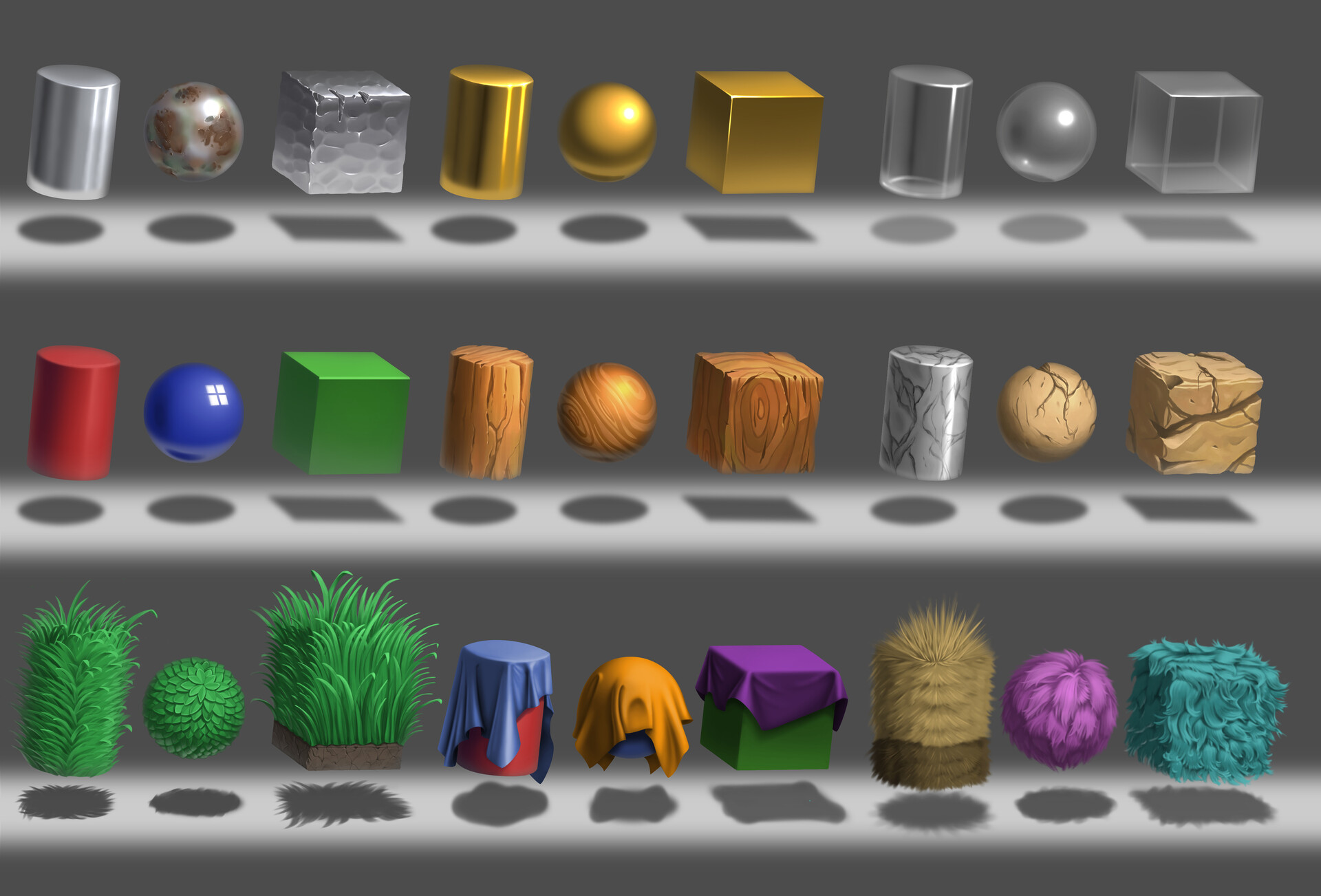 ArtStation - Materials