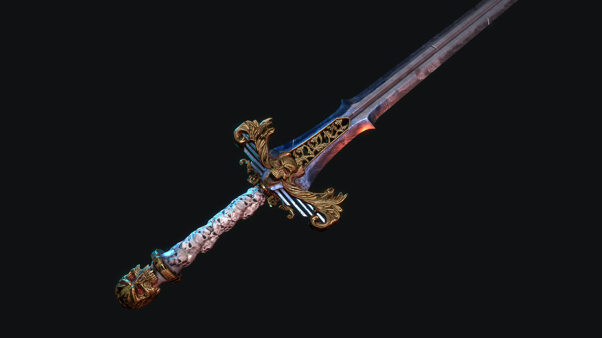 ArtStation - Skull Sword