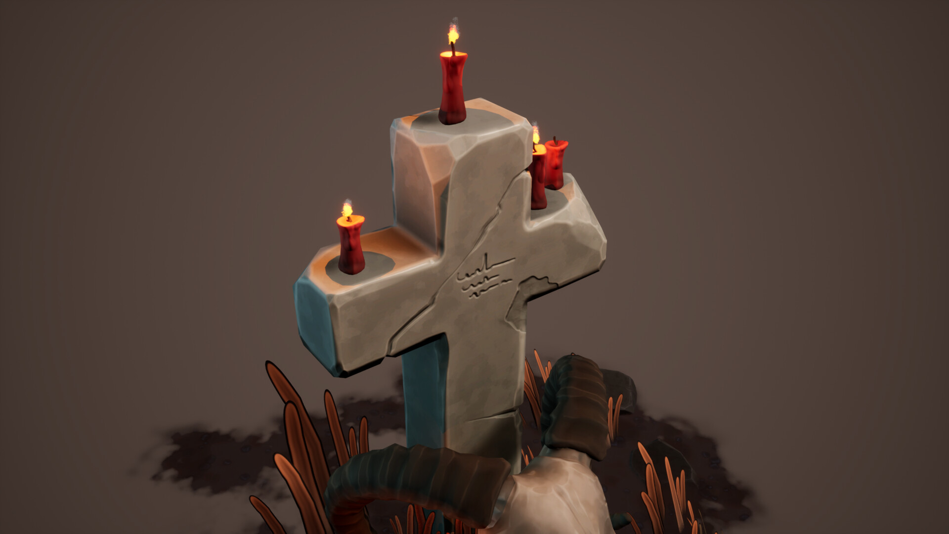 Evann Levy - Stylized Gravestone