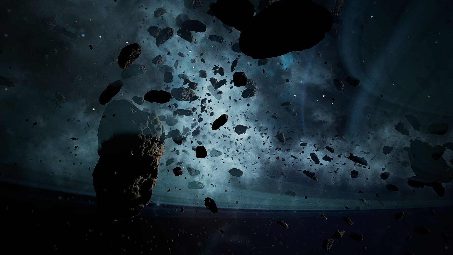 Arghanion's Puzzlebox - Asteroid Field in Unreal Engine 5