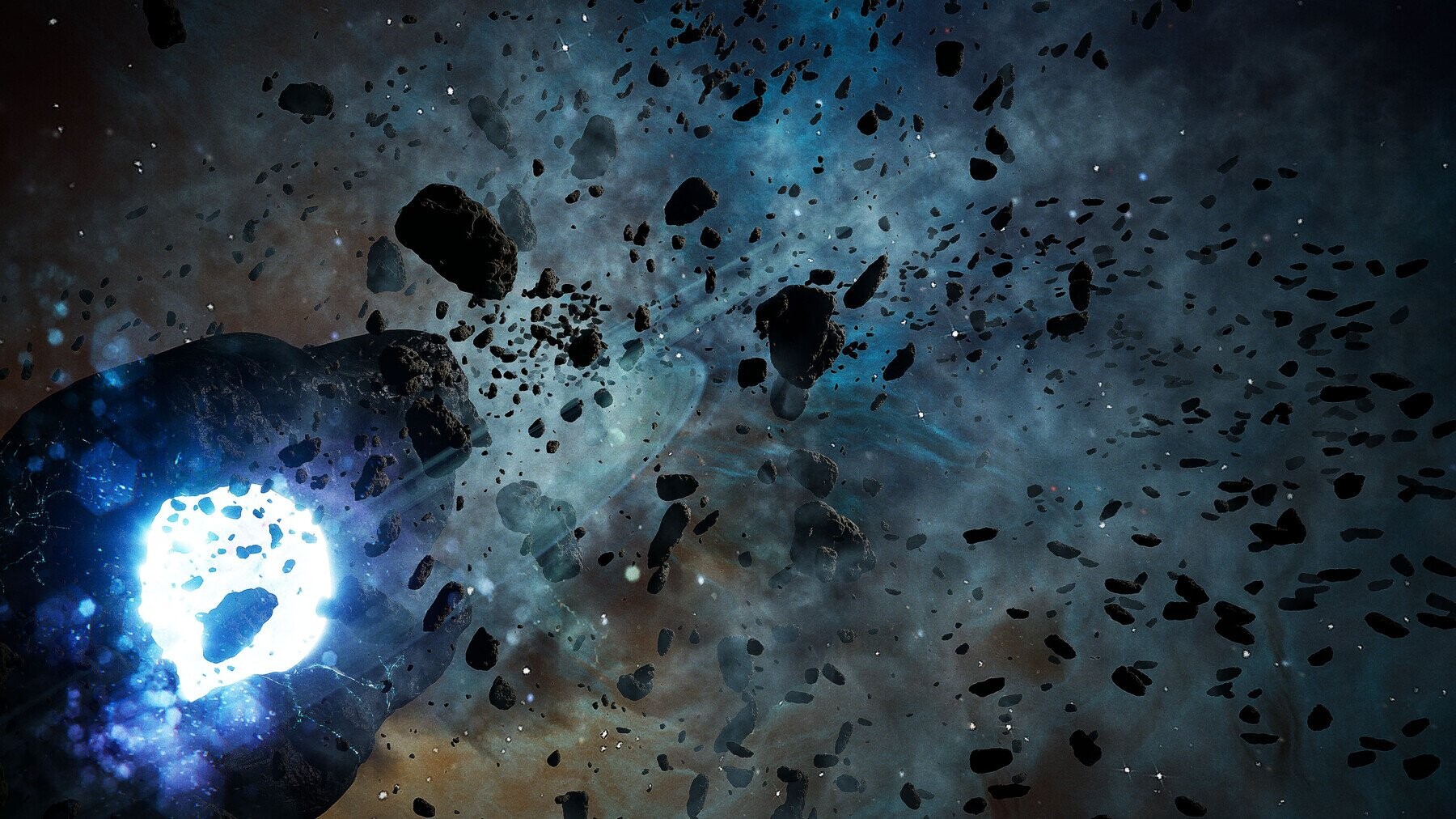 Arghanion's Puzzlebox - Asteroid Field in Unreal Engine 5