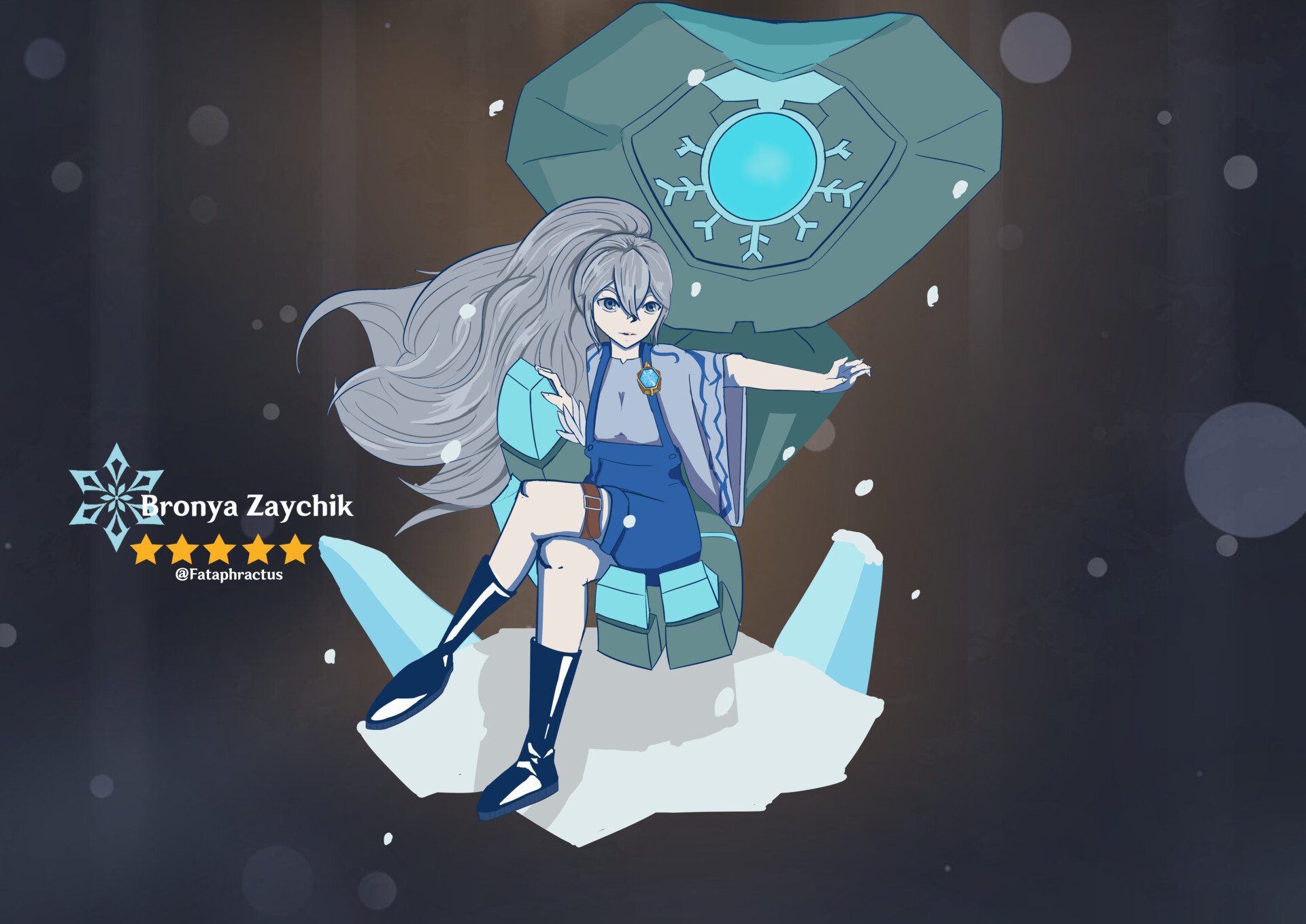 ArtStation - Bronya on Genshin