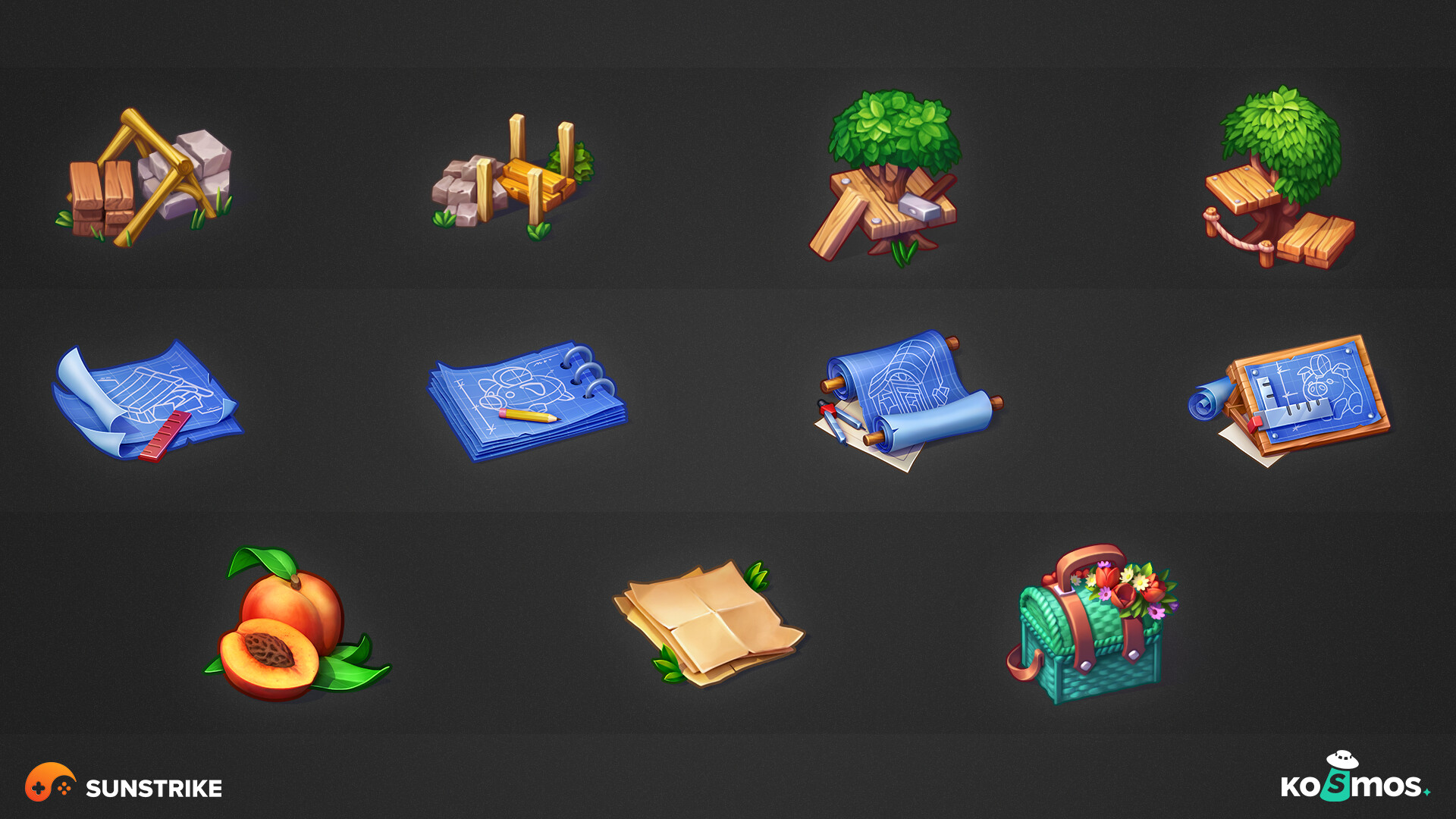 SunStrike Studios - Merge Tale environment objects