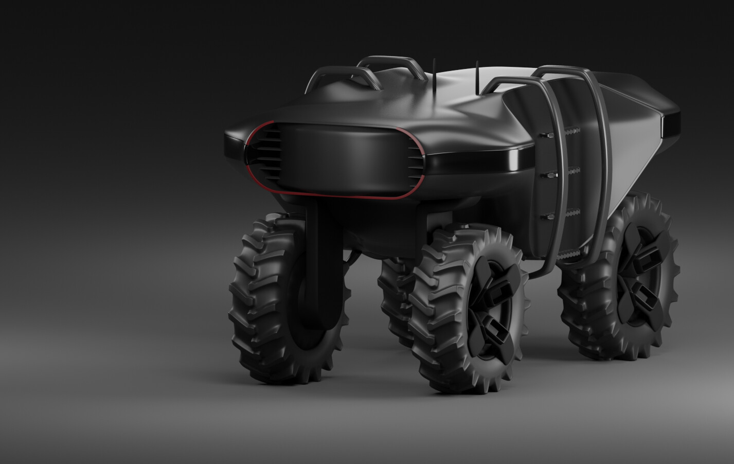 ArtStation - unmanned tractor