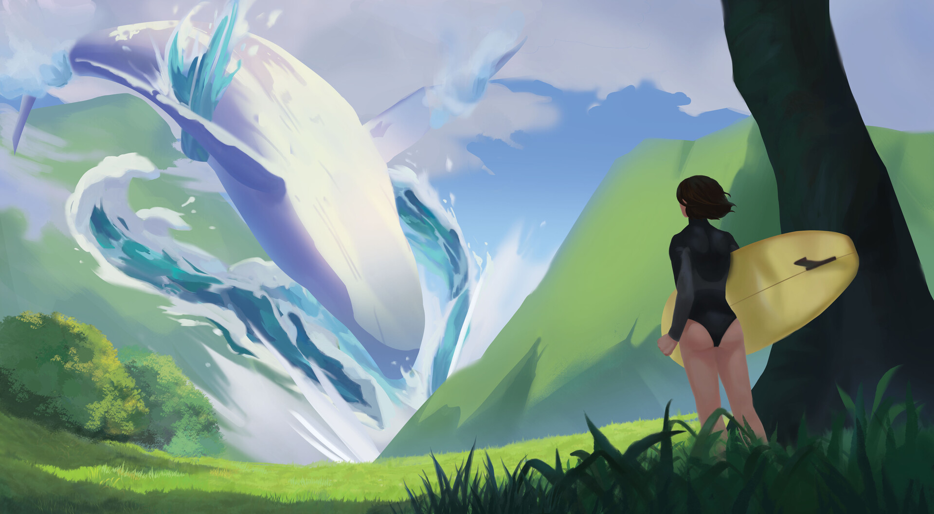 ArtStation - Surf Up