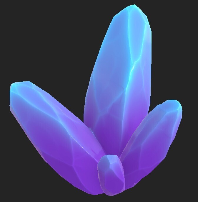 ArtStation - Mana Crystals (Stylized Art)