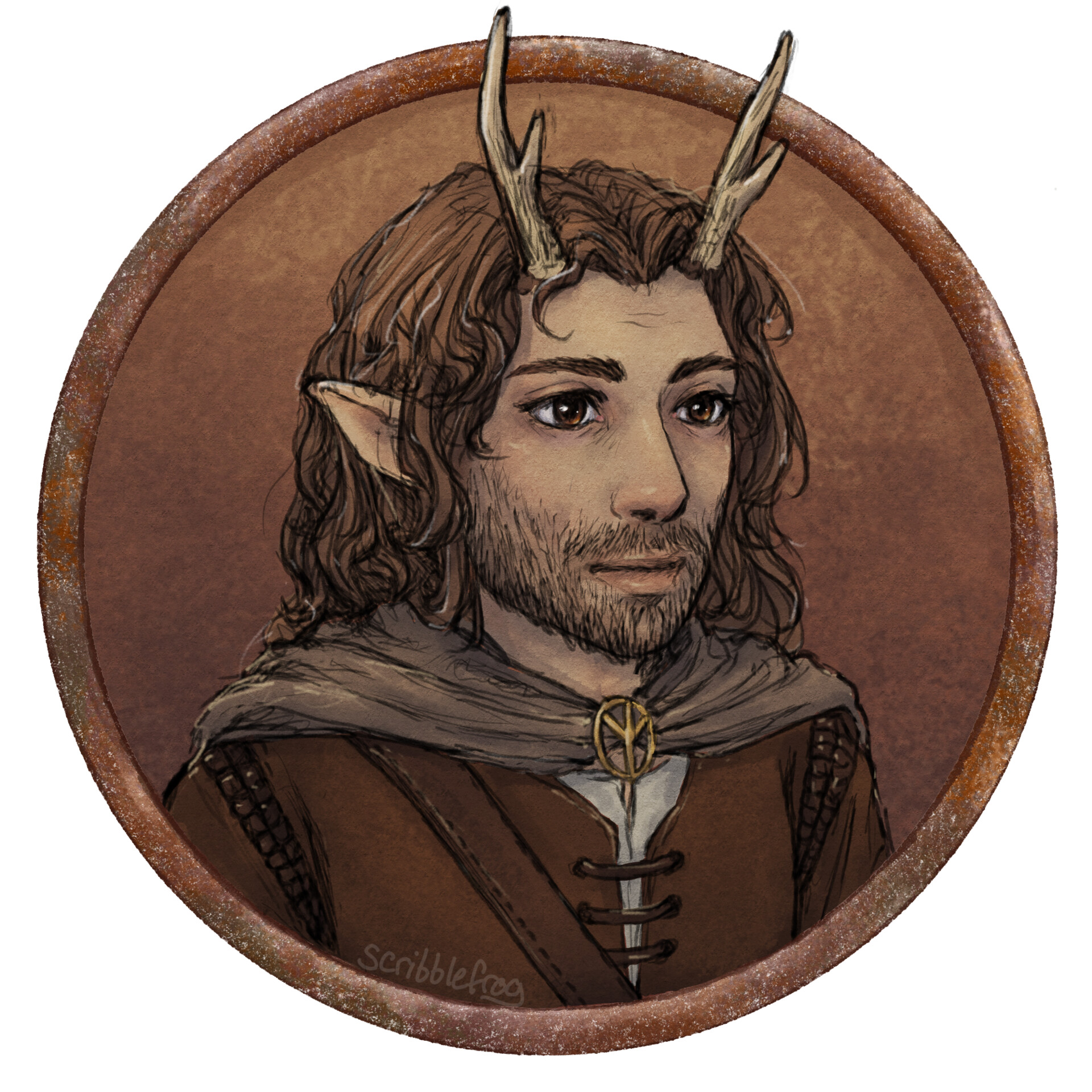 scribblefrog - DnD Token - Ranger