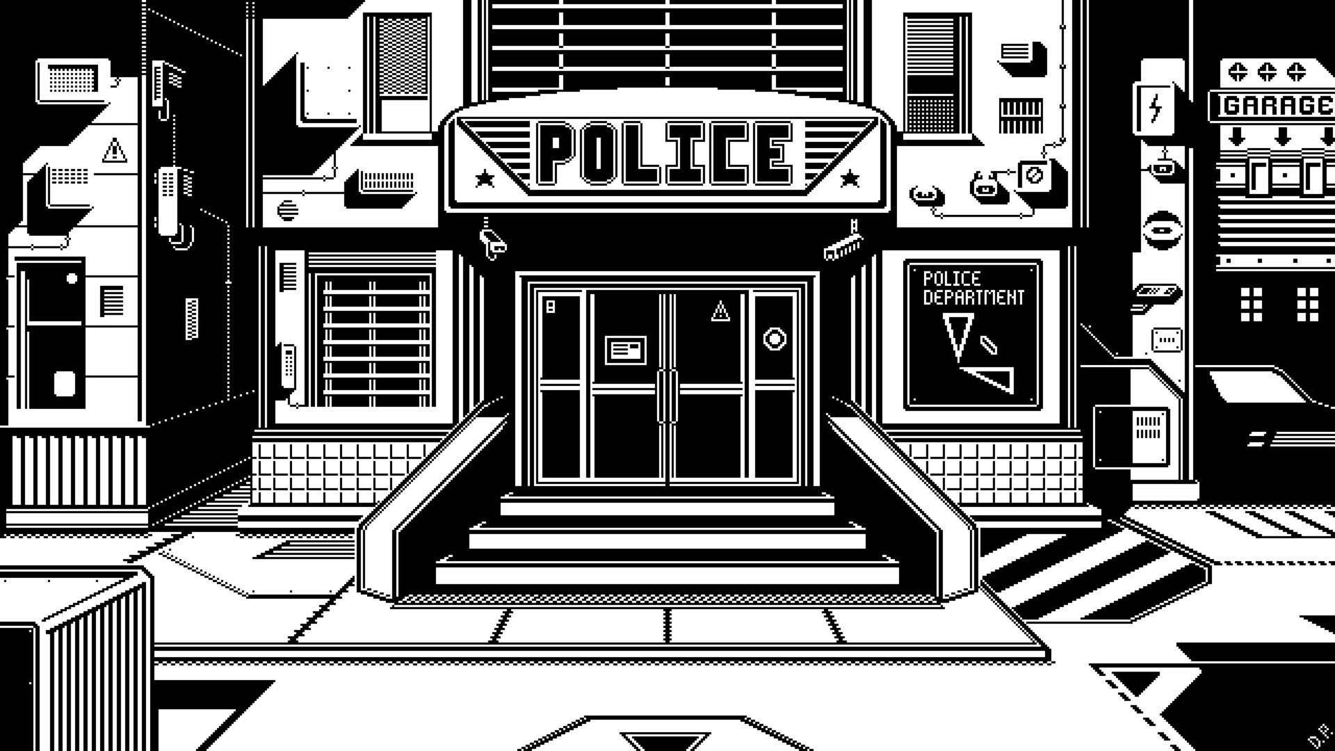 ArtStation - Police Station (Ninja Noire)