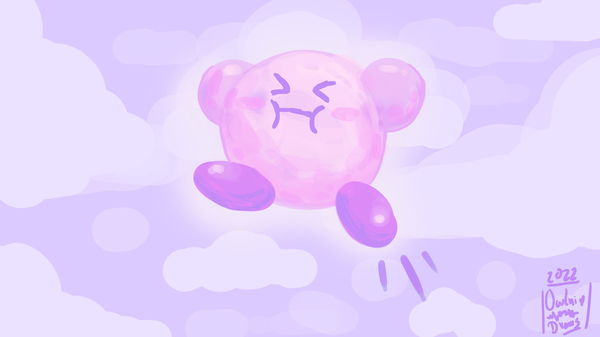 ArtStation - Kirby fan art