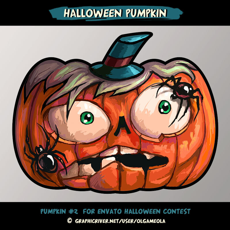 ArtStation - Halloween Pumpkin