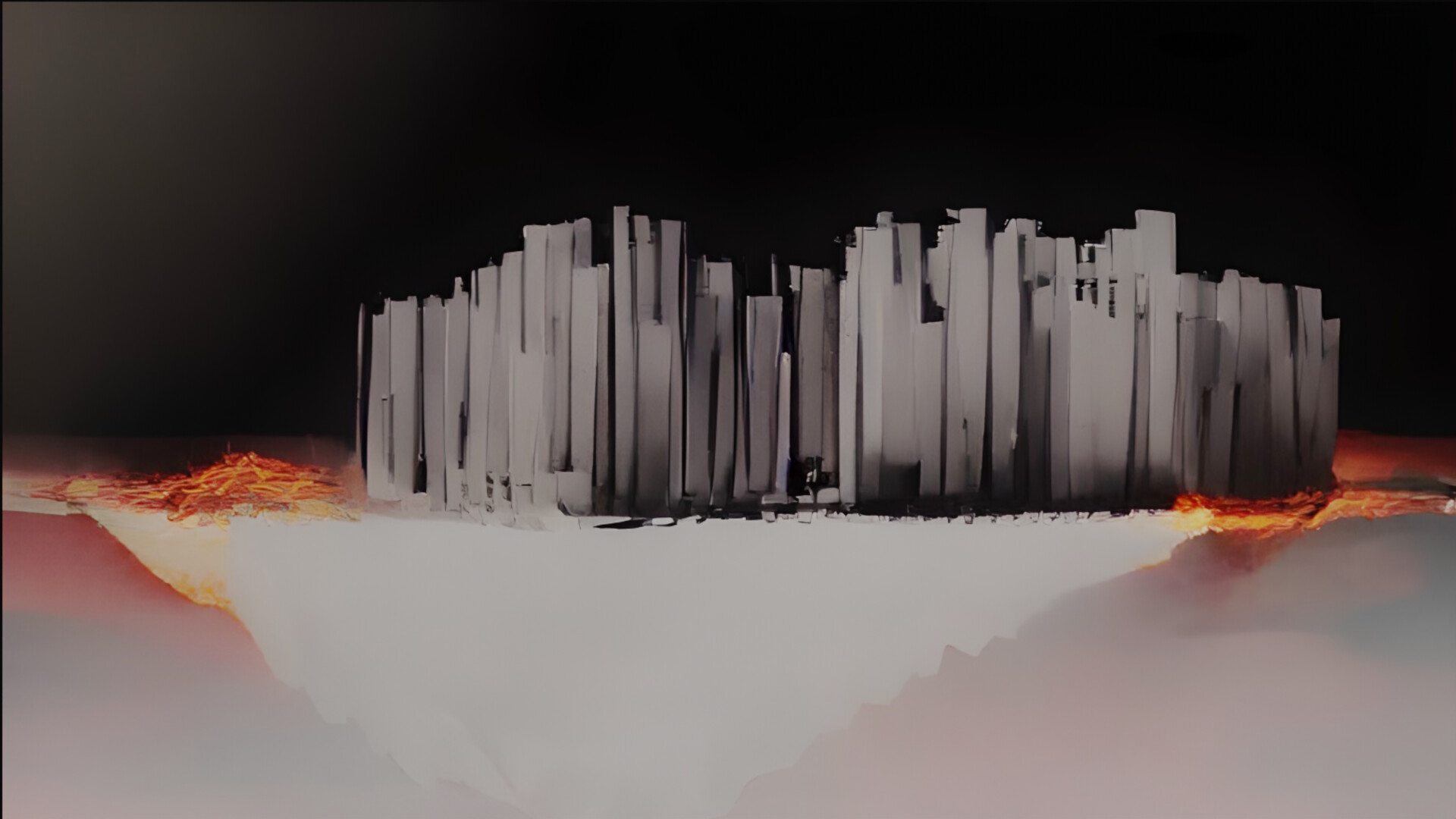 ArtStation - Dystopian City / World On Fire