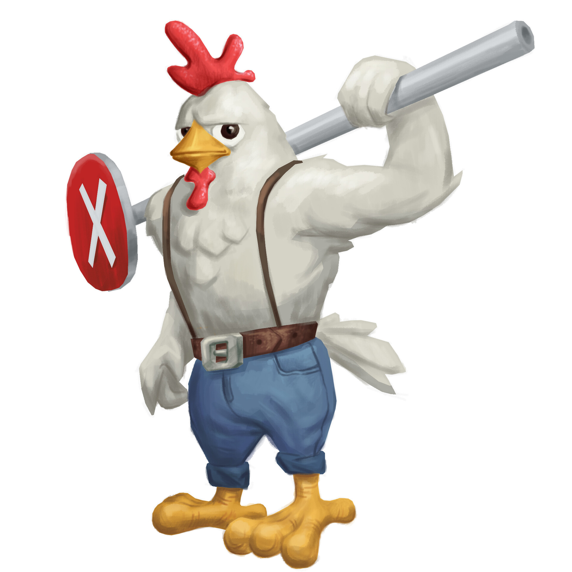 ArtStation - Gangsta Chickens