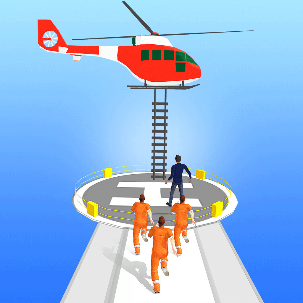 ArtStation - Jail Runner hypercasual game