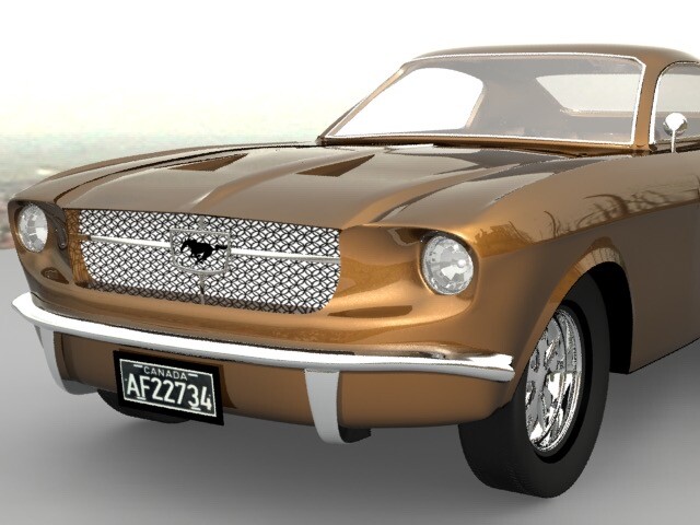 ArtStation - 3D car model