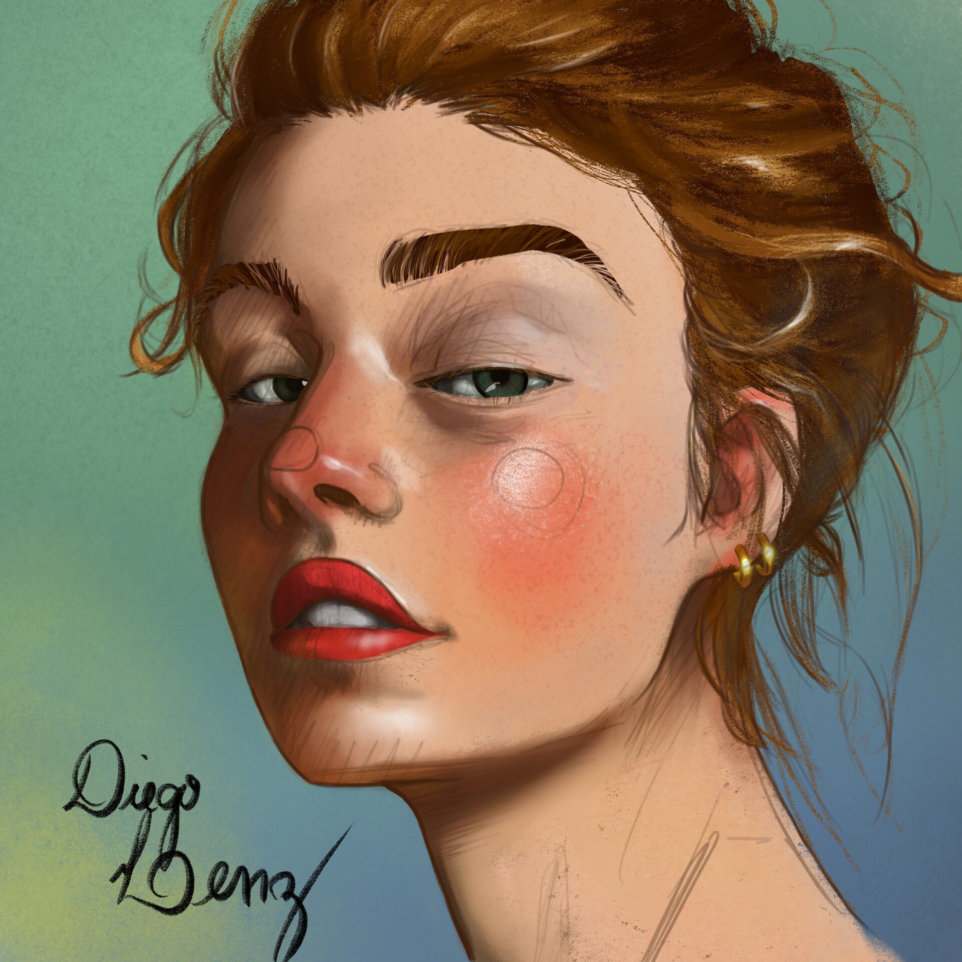 ArtStation - The look down