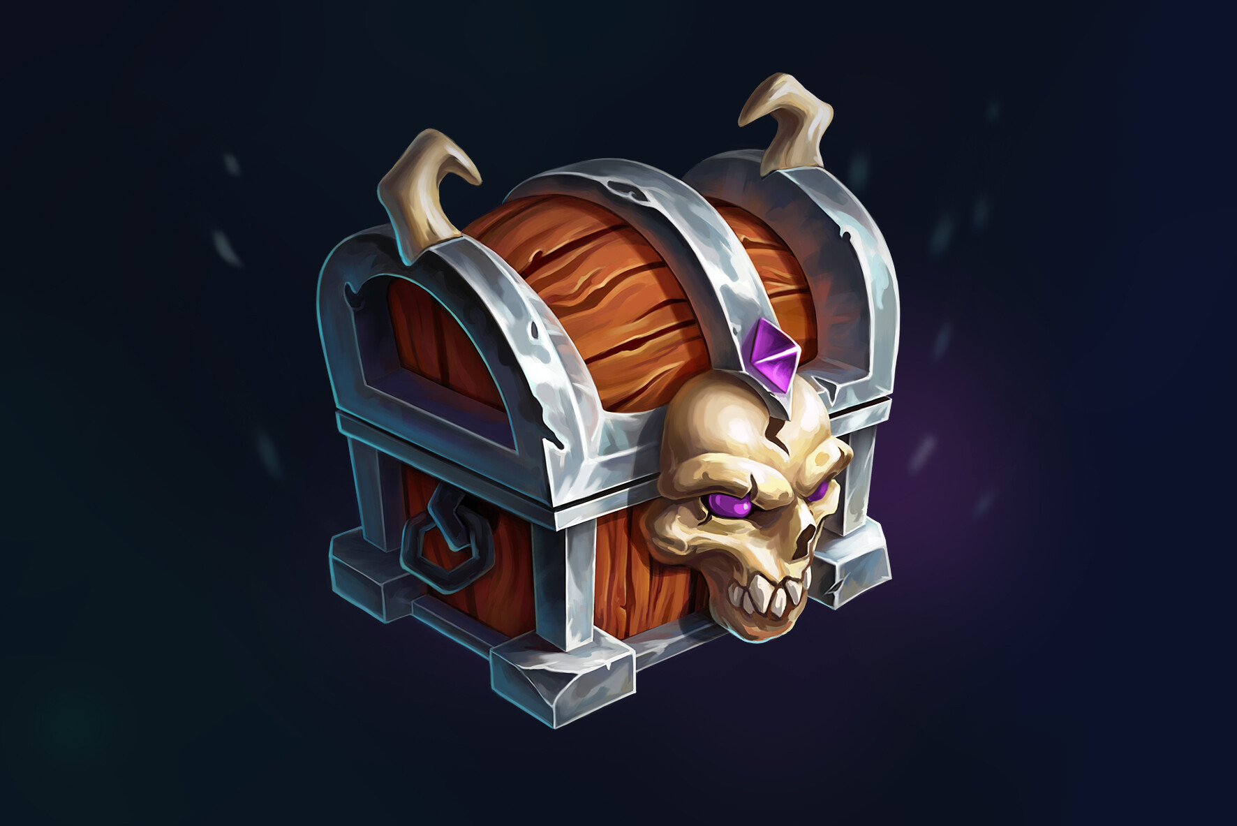 ArtStation - The chest of the Undead King