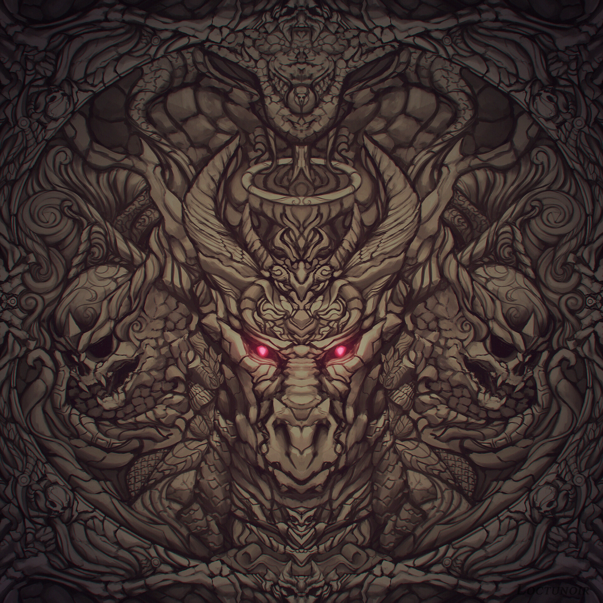 ArtStation - Dragon Wall