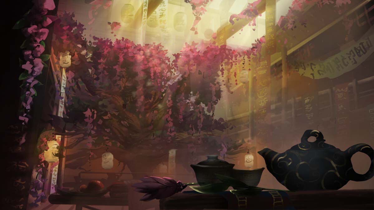 ArtStation - Tea Room