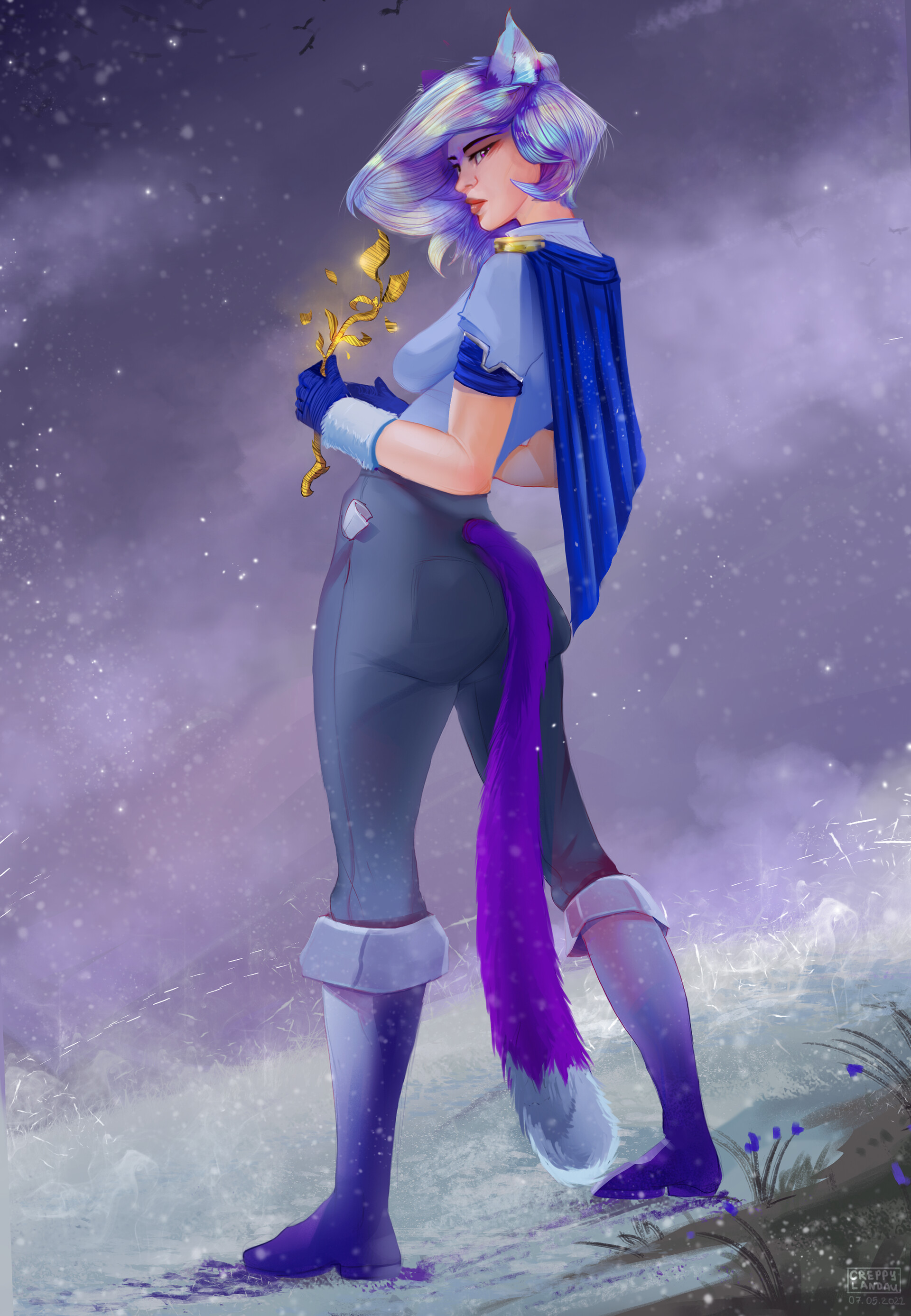 ArtStation - Miss snow