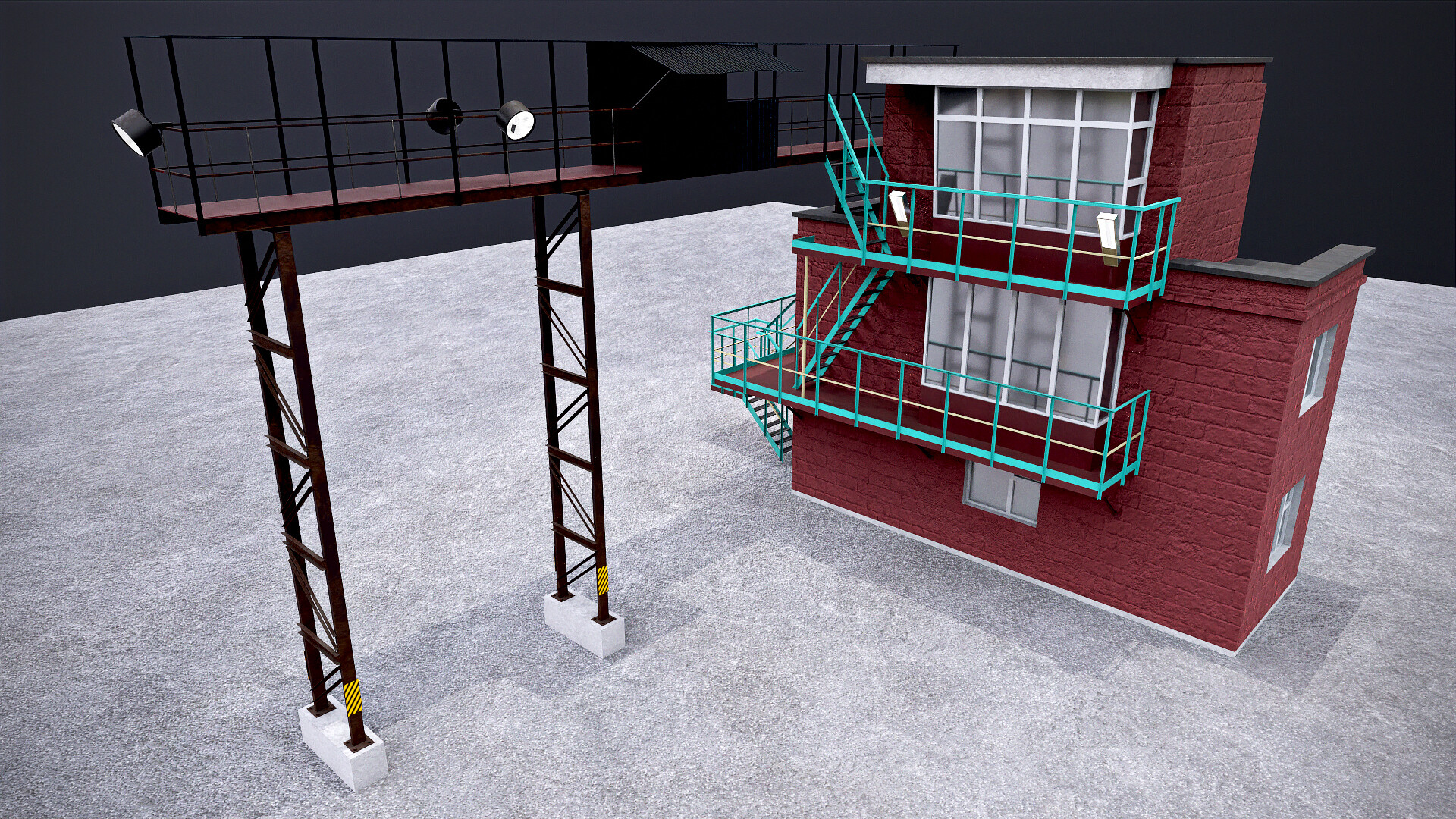 ArtStation - Technical Building