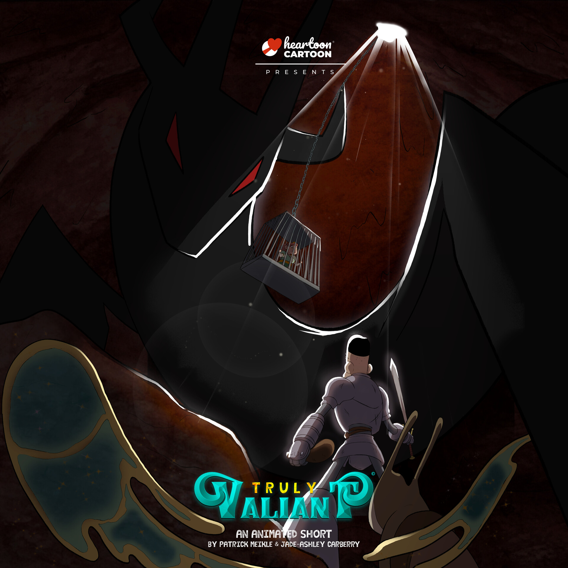 ArtStation - Truly Valiant - Short Film Poster Illustration