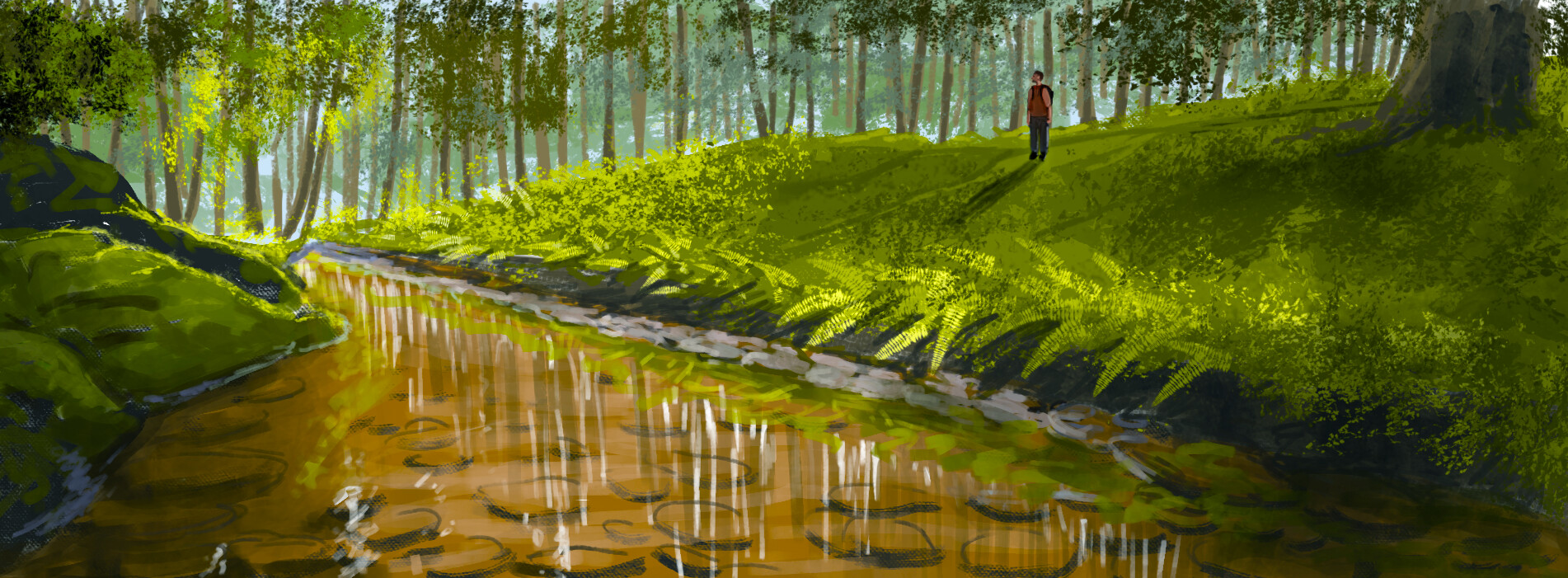 ArtStation - environment design study