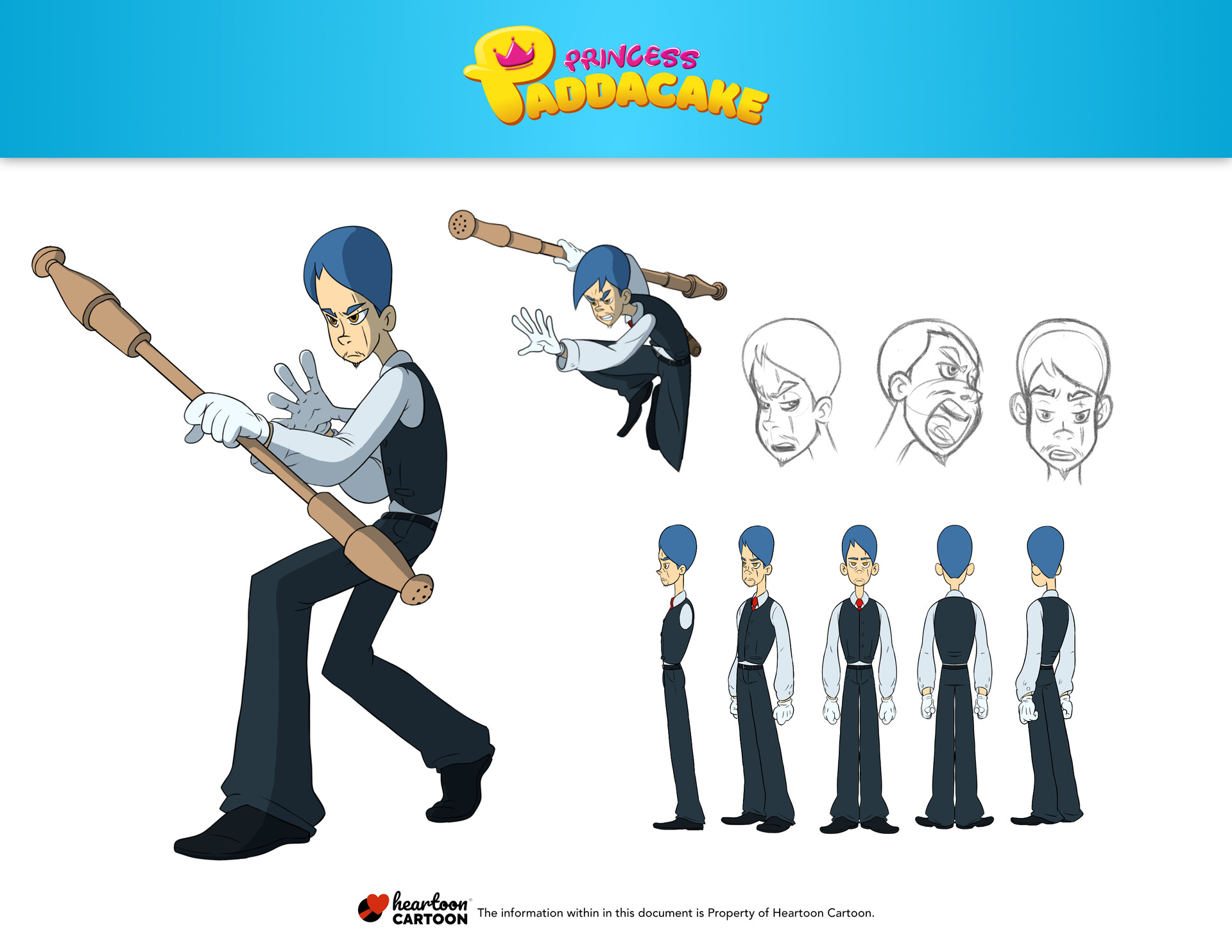 ArtStation - Sir Bertram - Princess Paddacake Character Design