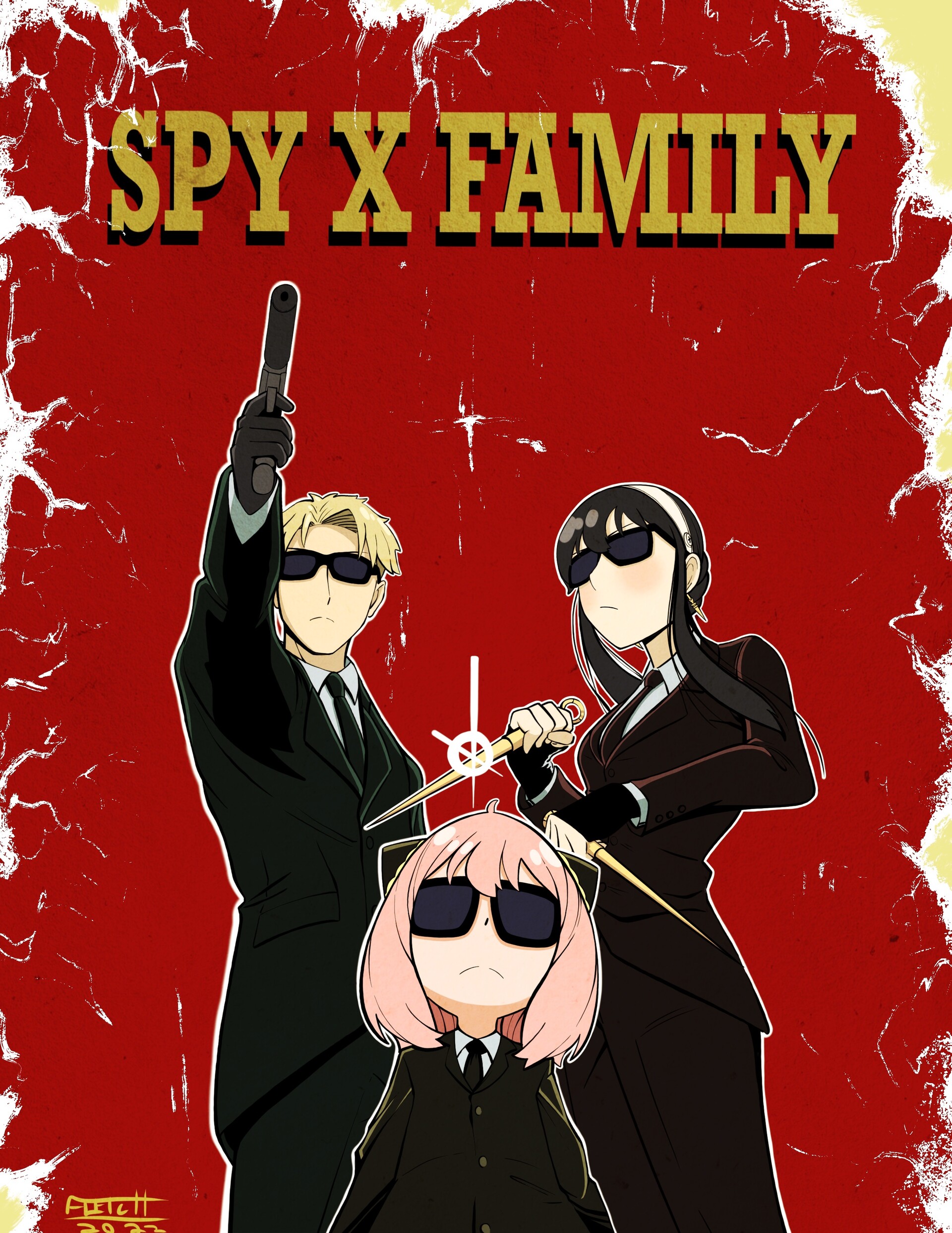 ArtStation - SpyxFamily directed by Quentin Tarantino
