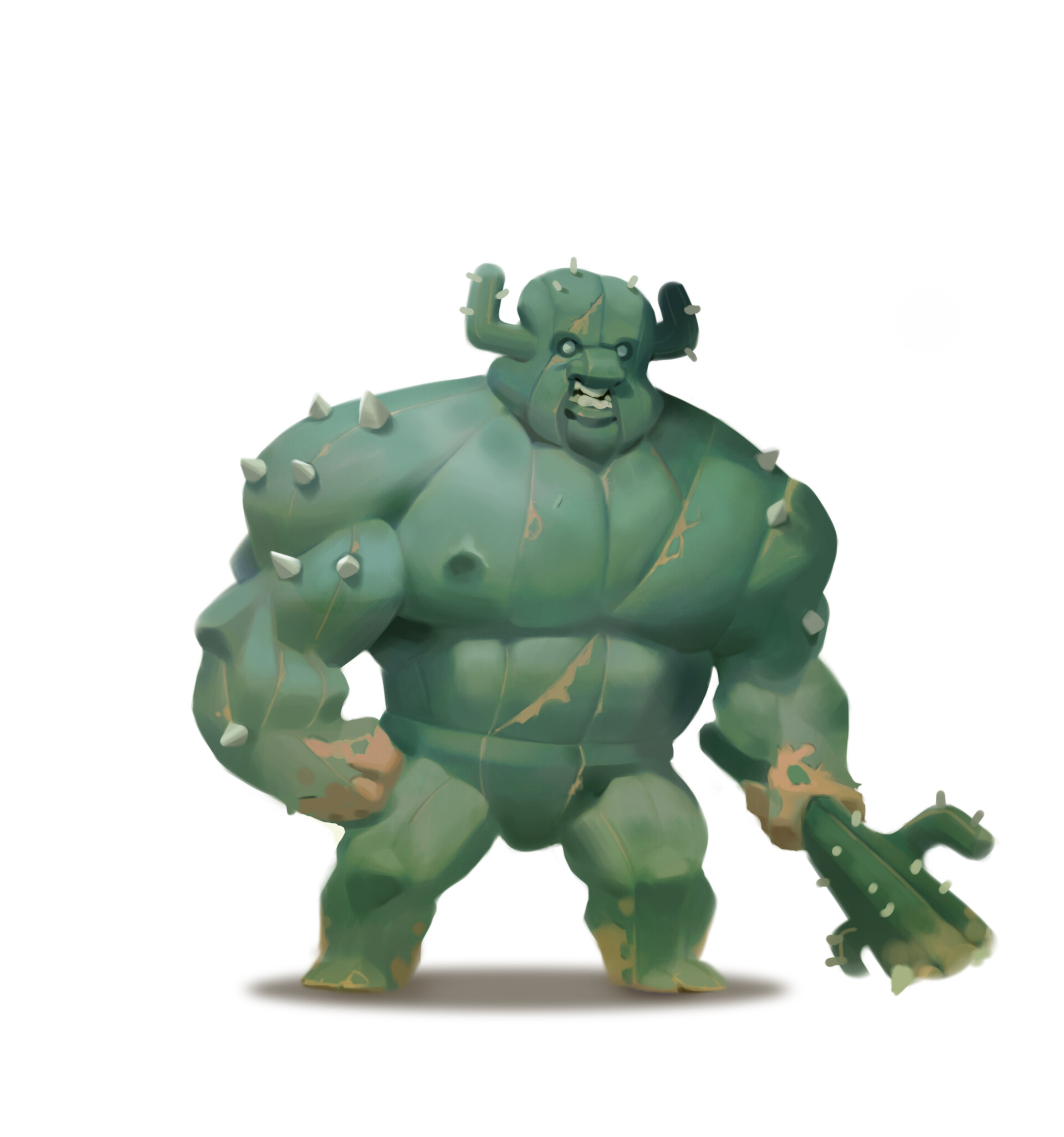 ArtStation - cactus warrior