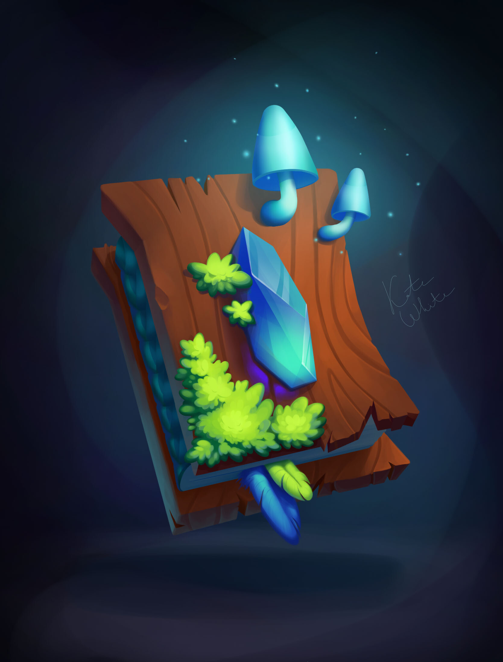 ArtStation - Magic book