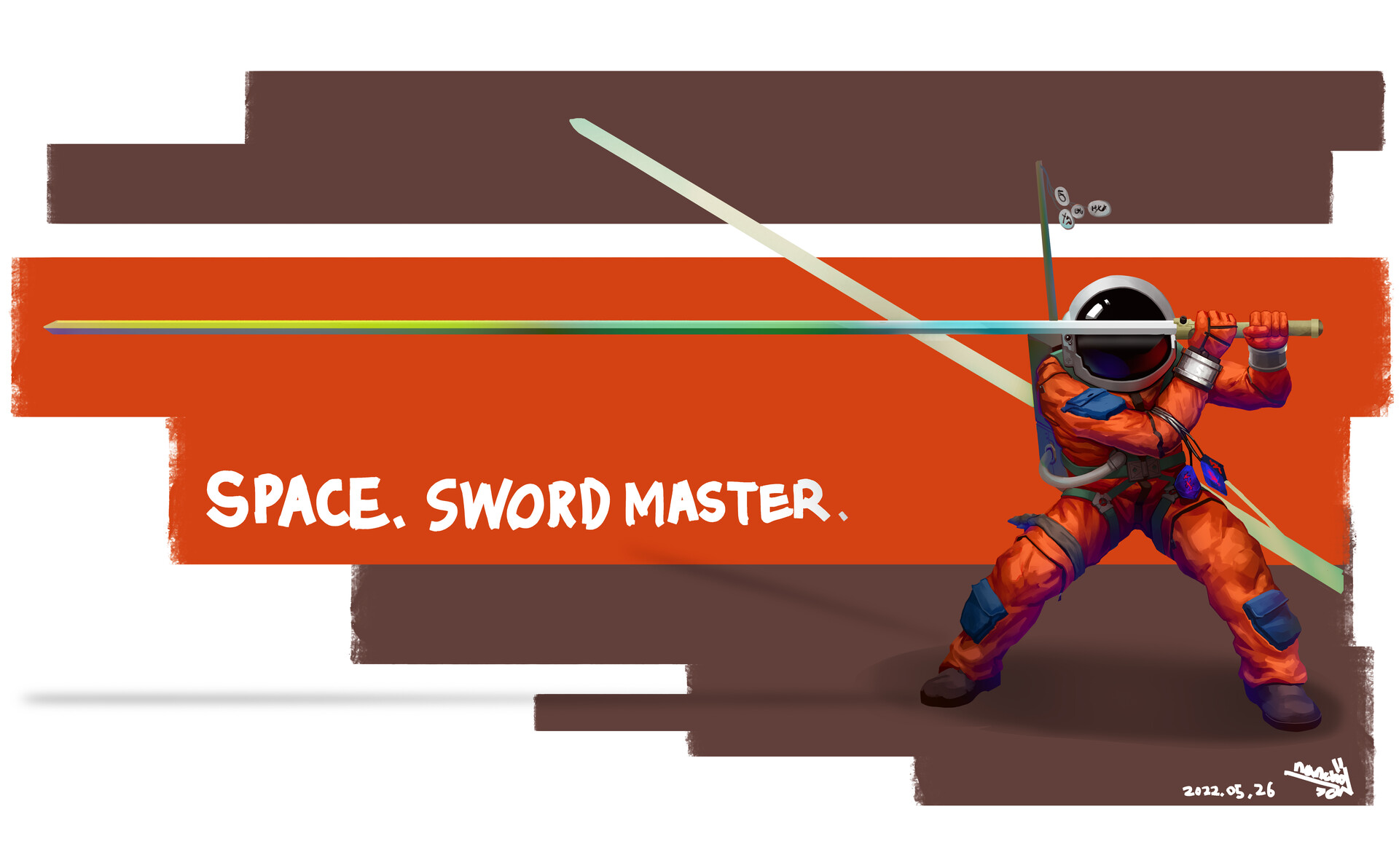 ArtStation - Space.Sword Master