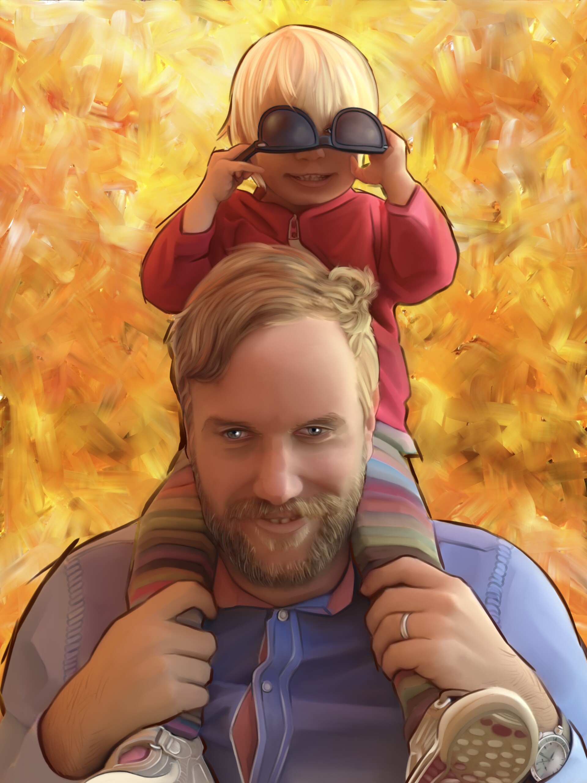 ArtStation - Portraits of people of kindness