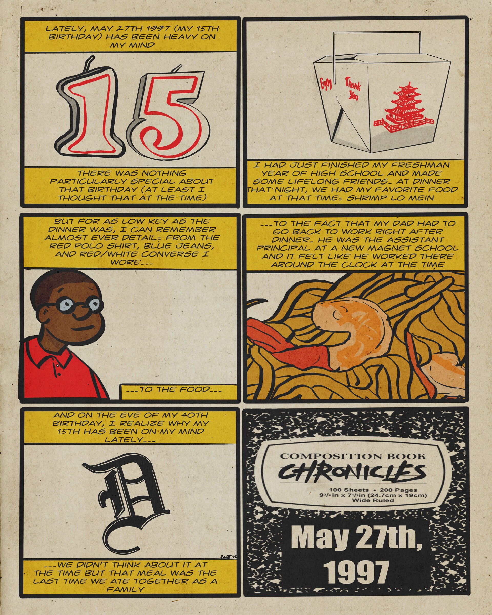 ArtStation - Composition Book Chronicles - May 27th, 1997